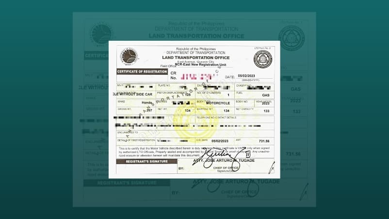 Why You Need Your OR/CR When Driving in the Philippines - SAFC